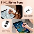 10 PCS Stylus Pen for Touchscreen, Lightweight 2 in 1 Dual-Tip Design ...