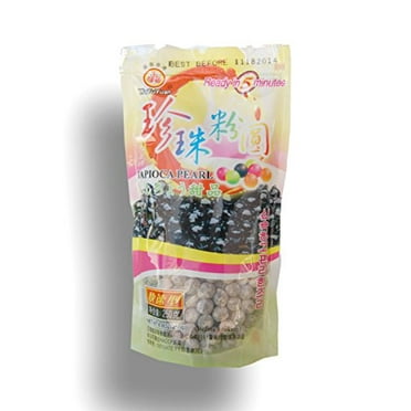 1 Packs of BOBA (Black) Tapioca Pearl "Bubble Tea Ingredients ...
