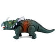 Prehistoric Dinos Triceratops Battery Operated Toy Dinosaur Figure w ...