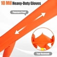 10 Mil Nitrile Gloves Large - Disposable Heavy Duty Rubber Gloves ...