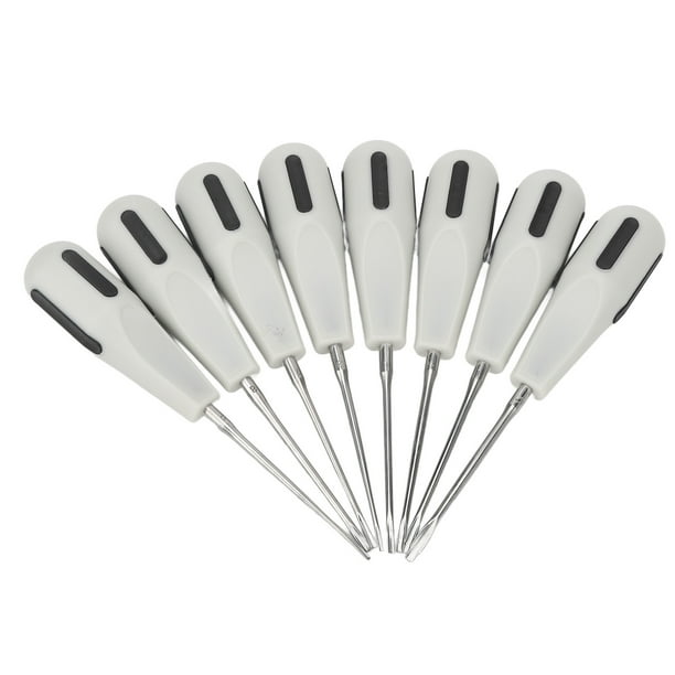 Root Extraction Elevator,8pcs Dental Elevator Stainless Dental Elevator ...