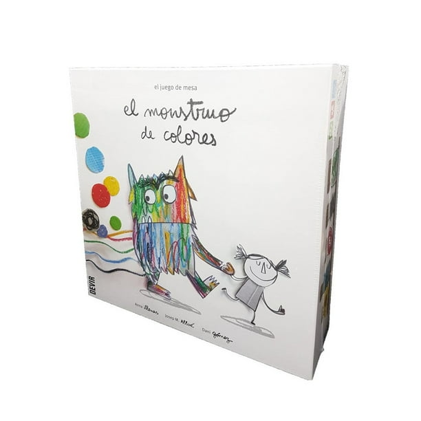 Juego de Mesa El Monstruo de los Colores Virtual Zone El Monstruo de ...