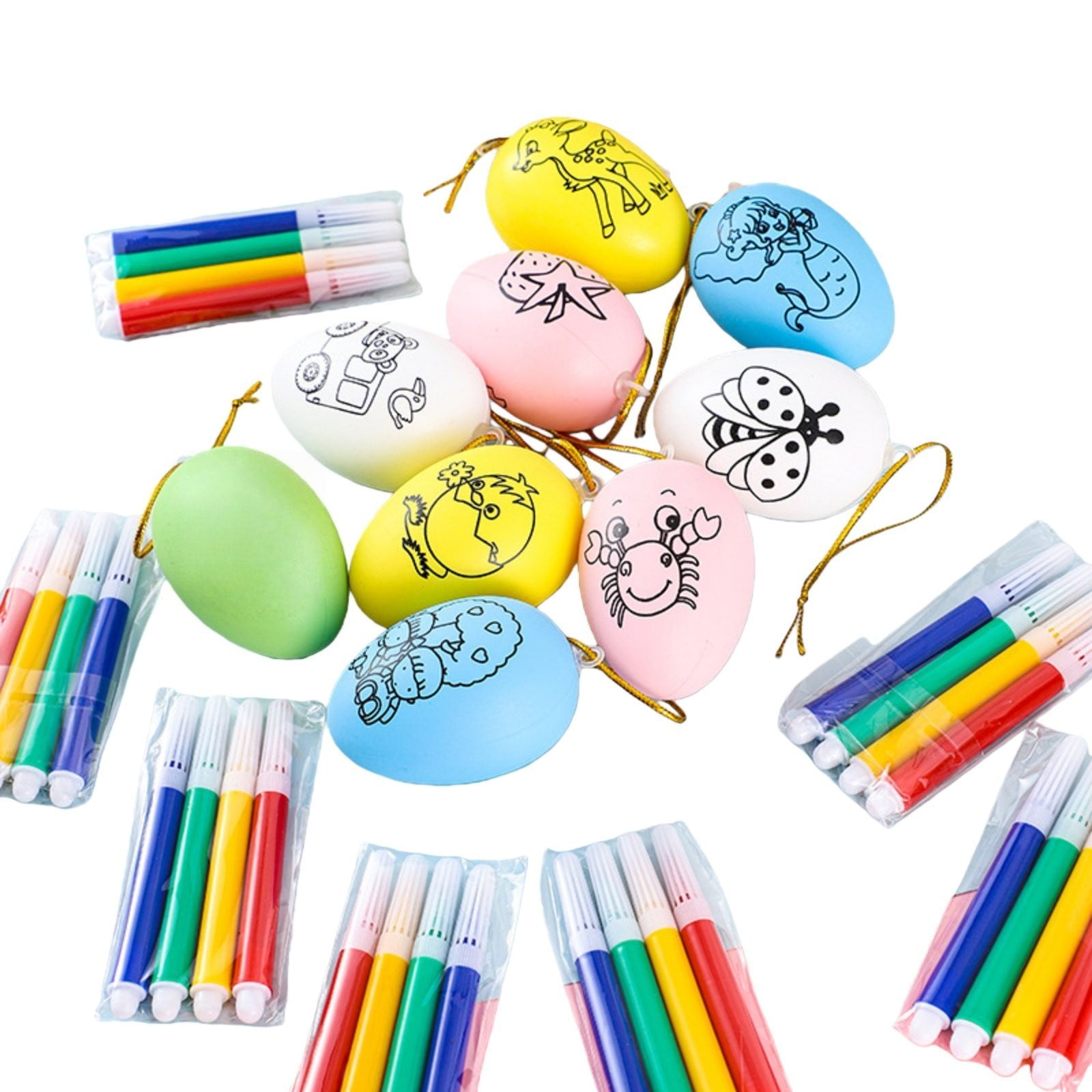 Click here for Tielutt Painting Egg Set For Family Toddler Arts A... prices