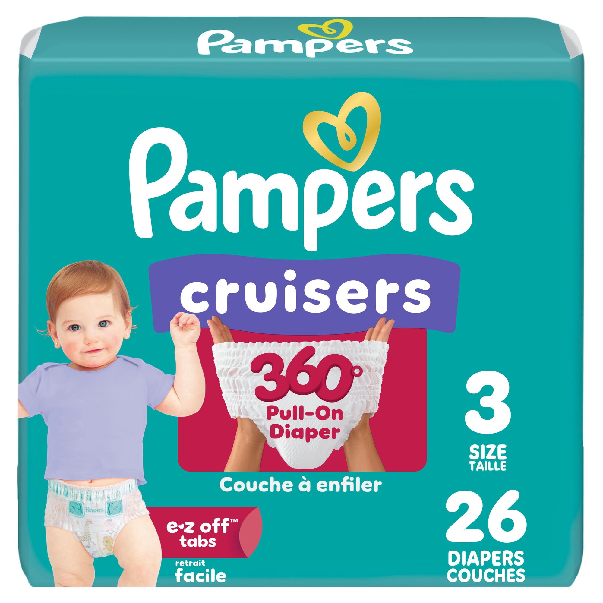 Click here for Pampers Diapers - Cruisers 360° - Size 3  26 Count... prices