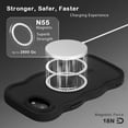 DRQSFA-Magnetic for iPhone 16e Case, Compatible with Magsafe Wavy Frame ...