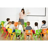 WhatSign 36Pcs Multicolored Classroom Number Spot Markers for School ...