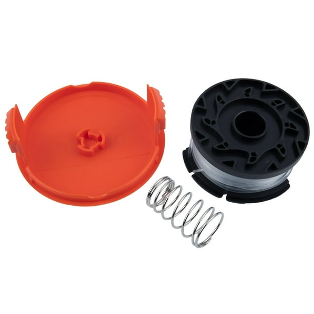 Replacement Spool Line And Cap Rc-100-P With Spring For Black&Decker Af-100 String Trimmer Parts ...