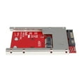 StarTech SAT32MSAT257 mSATA SSD to 2.5in SATA Adapter Converter - Walmart.com