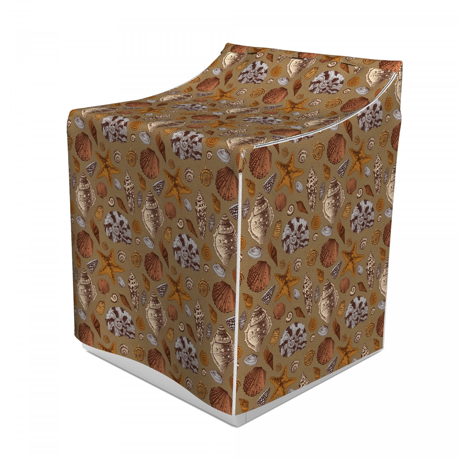 Ocean Washer Cover, Underwater Starfish Shell Mollusk Seaurchin Sea ...