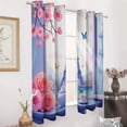 Paris Window View with Eiffel Tower 2 Panels 3D Printing Pattern ...