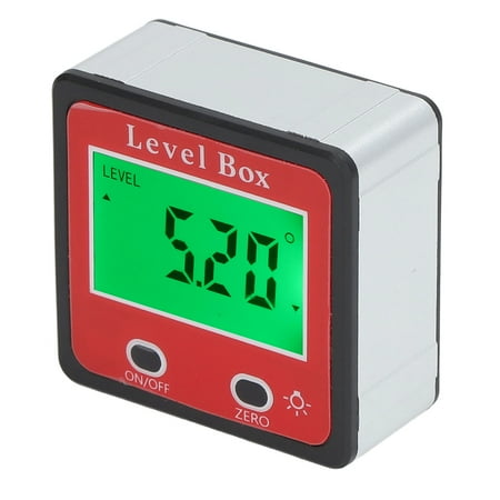 Digital Level Box, Portable Size LCD Angle Gauge Stability For Vehicle ...