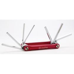 Hex Key Set, 7 Piece, Foldable, Magnetic Tips, 2.5mm to 6mm - Walmart.com