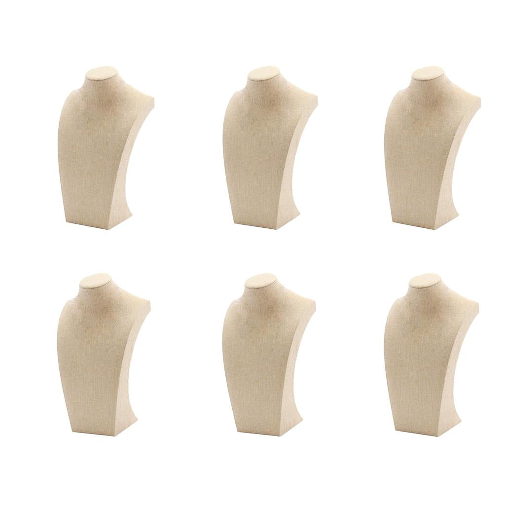 Click here for Lipstore 6pieces Linen Necklace Display Stand Shop... prices