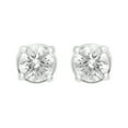 Brilliance Fine Jewelry Round 1 Carat Lab Grown Diamond Solitaire Plus ...