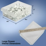 Akro-Mils 24 Drawer Plastic Cabinet Storage Organizer with Drawers for ...