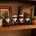 4-Piece Patriotic Gnome Beaded DIY Kit, 3D Handmade Craft Set for ...