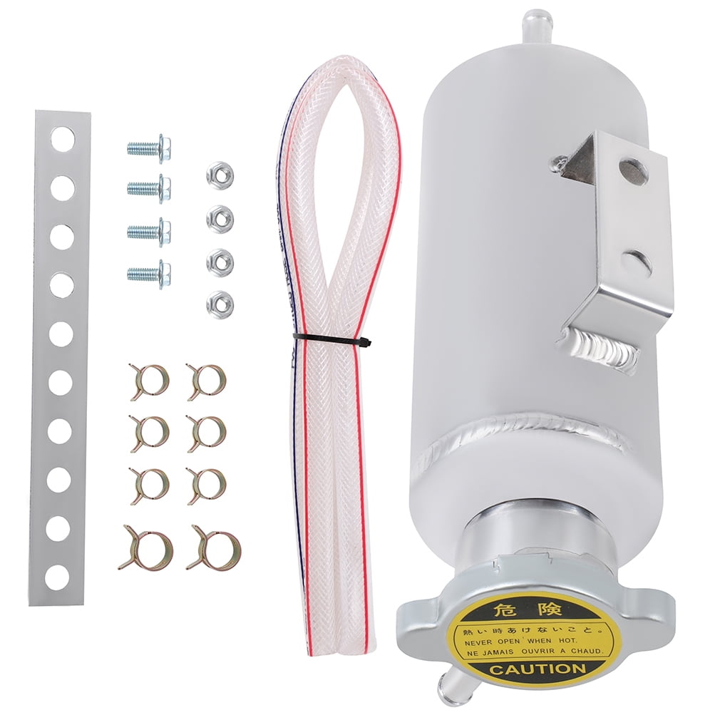 300ml Universal Radiator Overflow Tank Bottle Catch Can Polished ...