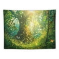 YIKUMA Enchanted Forest Backdrop Spring Forest Background for ...