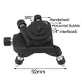 Tripod Tripod Bracket Base 360 Degree Level Adapter Meter Bracket 12 ...