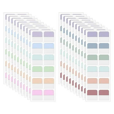 Post-it® Tabs, 2 in., Assorted Bright Colors, 6 Tabs/Color, 4 Colors ...