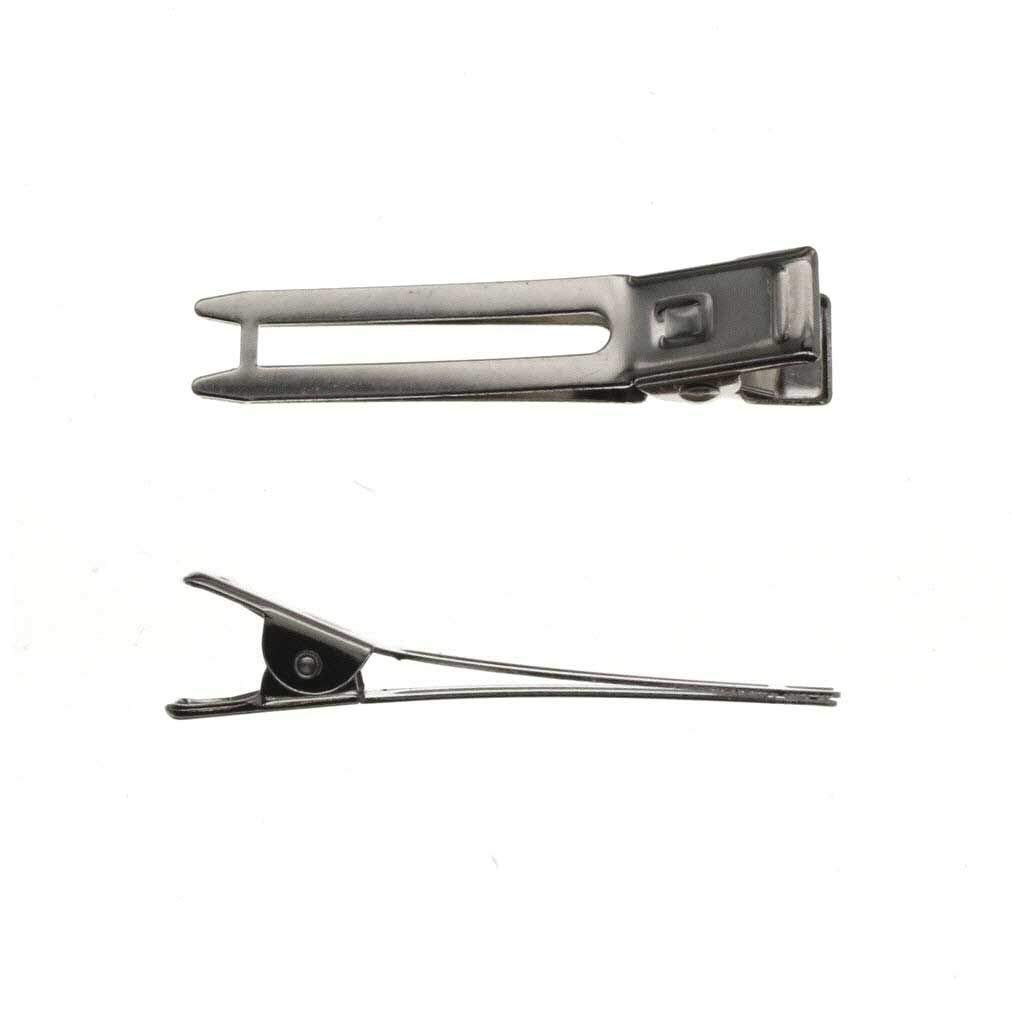 HBC 1.9 Inch Hair Clip Double Prong Alligator Clips - 24 Pack - Walmart.com