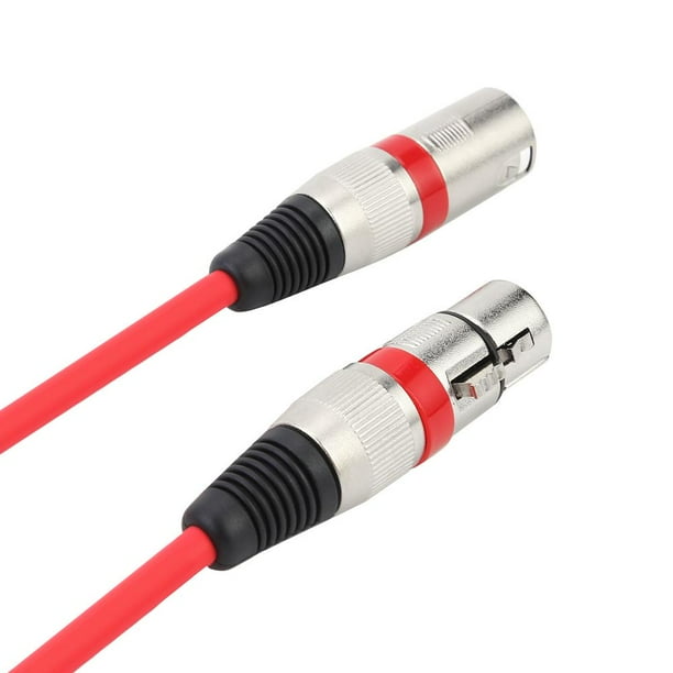 Megalia 5.9ft DMX Stage DJ Cable XLR 3Pin Male to Female Connector Wire ...