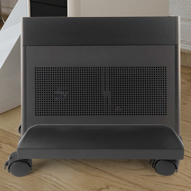 Peahefy Movable Adjustable Desktop Computer Host Case Stand Bracket ...