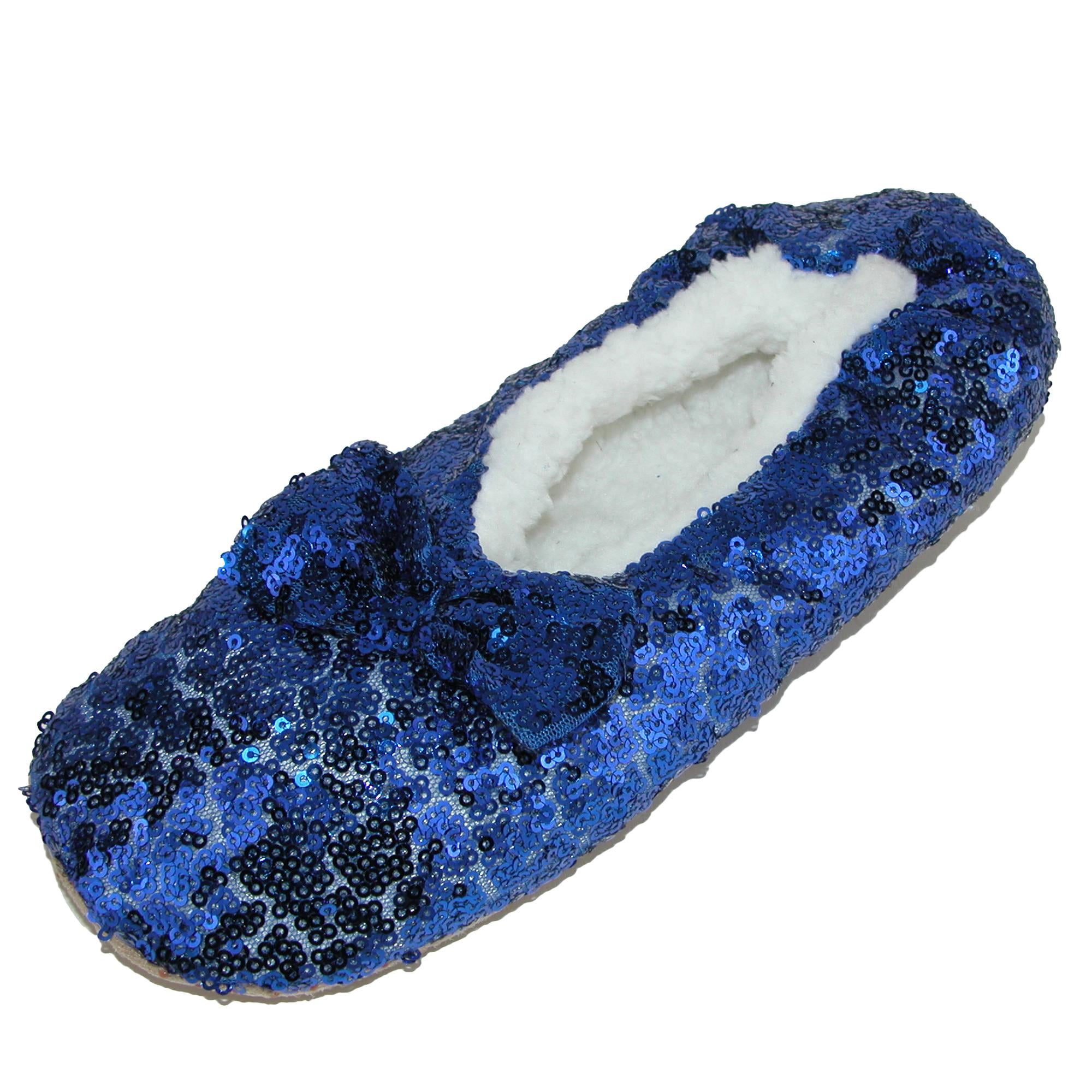 Click here for Alotta Knits Sequins Ballerina Slippers With Sherp... prices
