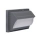 Honeywell Wall Pack 4500 Lumen LED Security Light, Gray Finish ...