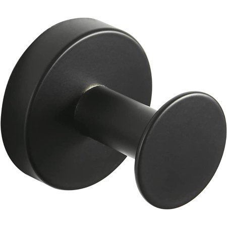 JOYWEI Robe Hook Wall Mount Solid Round Stainless Steel Robe Hook ...
