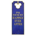 Disney Parks Door Hanger - Happily Ever After Sign - Walmart.com