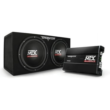 MTX Audio TNP212D2 Terminator Power Pack Subwoofer System - Set of 2 ...