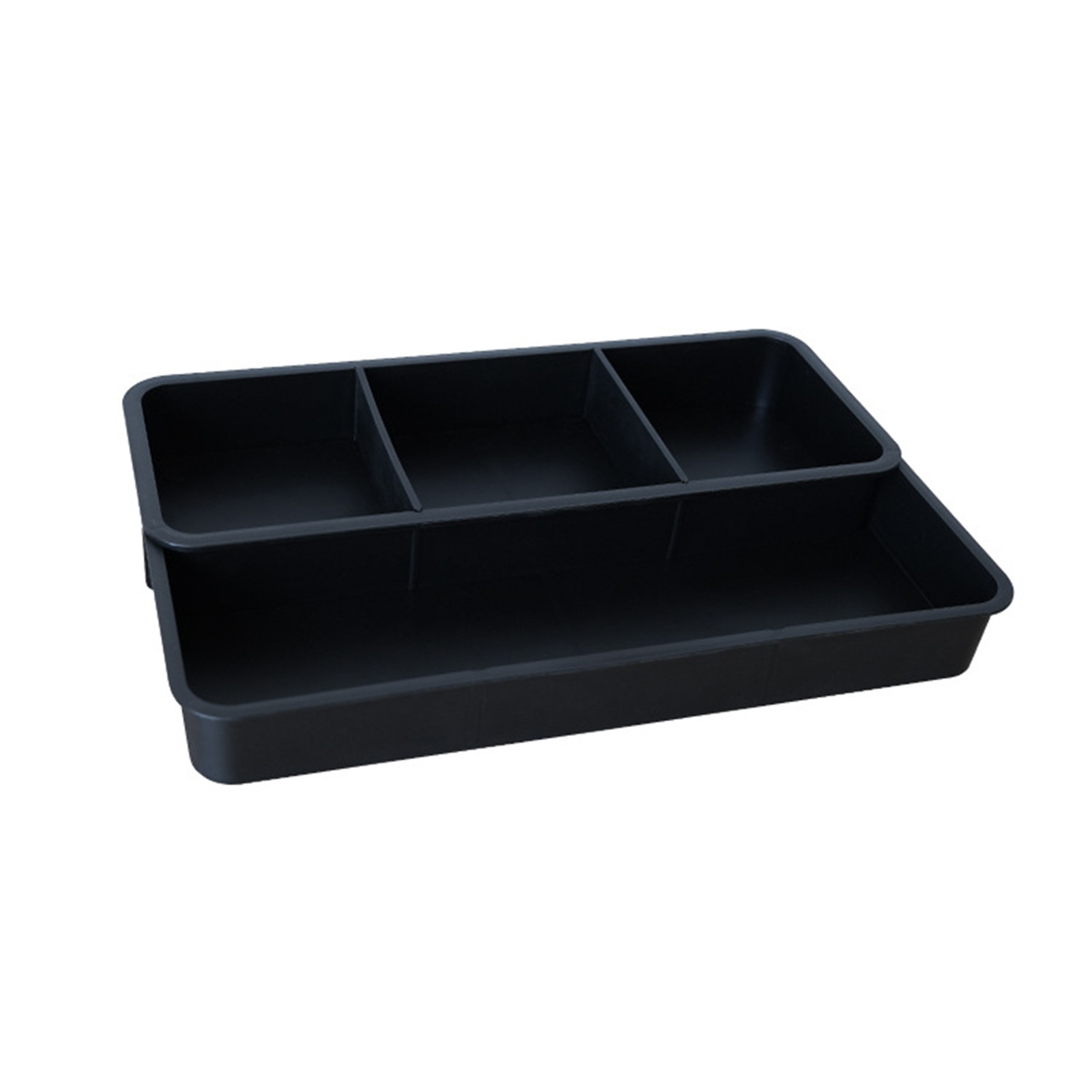 La caja del cajón de la cocina con particiones extraíbles se maximiza ...