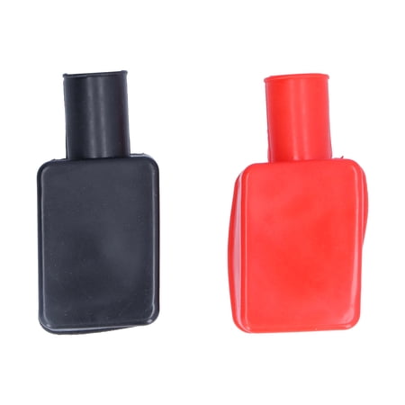 Positive Negative Terminal Cover 2pcs Battery Terminal Covers Rubber ...