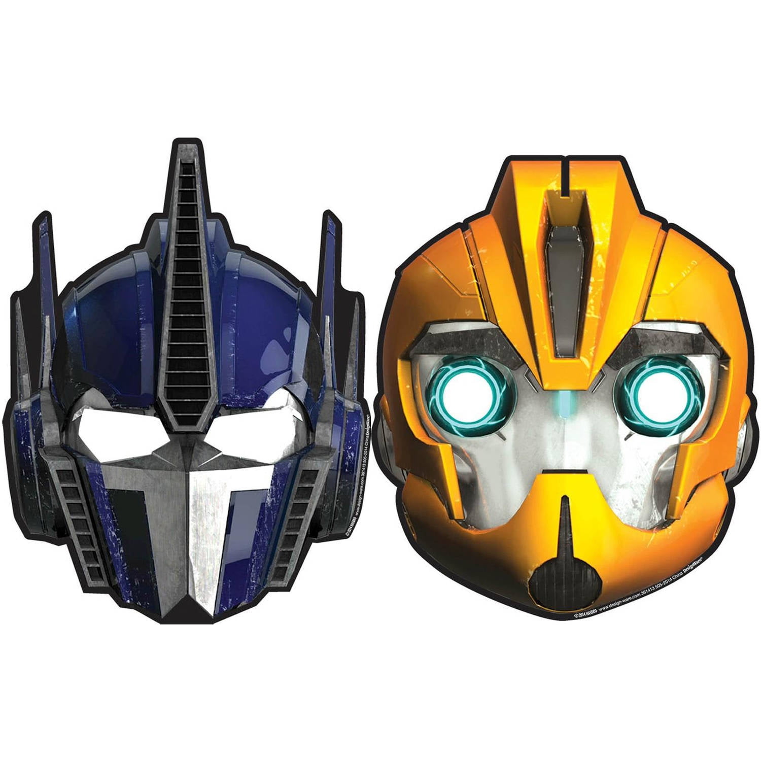 Transformers Masks, 8pk - Walmart.com