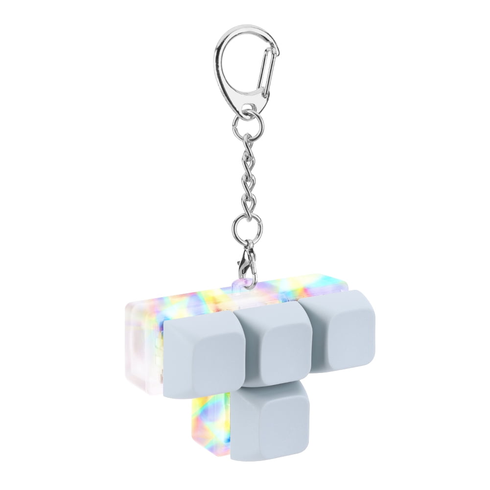 DIY Button Keycap Llavero Teclado Brillante 4 Botones Con LED para ...