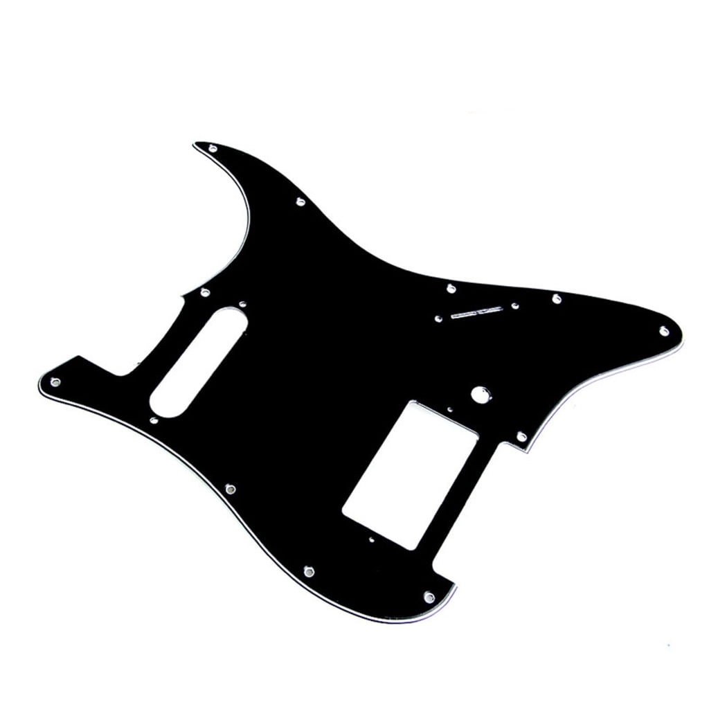 3 Ply Black Guitar Pickguard For Fender HS Single Strat Humbucker ...