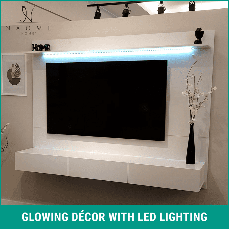 Freestanding tv wall store