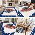 6x9 Area Rugs for Living Room, Independence Day Non Slip Area Rugs for ...