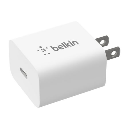 Belkin - Power adapter - 20 Watt - PD (24 pin USB-C) - white | Walmart ...