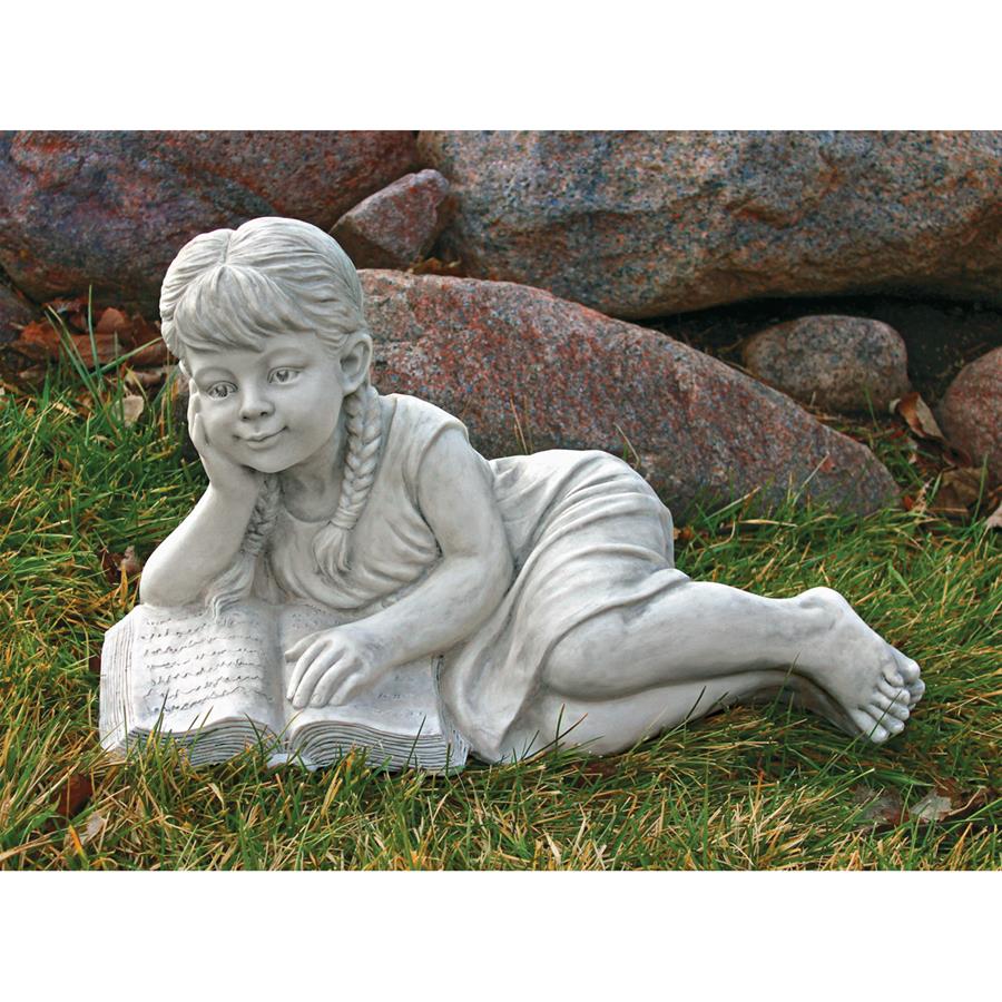 Design Toscano Reading Rebecca Garden Scholar Statue - Walmart.com