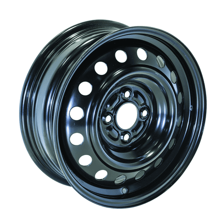 15x6 RTX Black Steel Wheel 4x100 (45mm) - Walmart.com