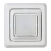 Broan-NuTone 678 Ventilation Fan and Light Combination, 50 CFM 2.5 ...