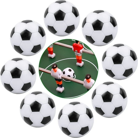8 Pack 32mm Foosball Balls, Mini Foosball Replacement Balls, Table ...