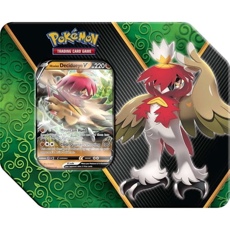 UPC 098812074098 - Pokemon Divergent Powers Hisuian Decidueye V Tin Set ...
