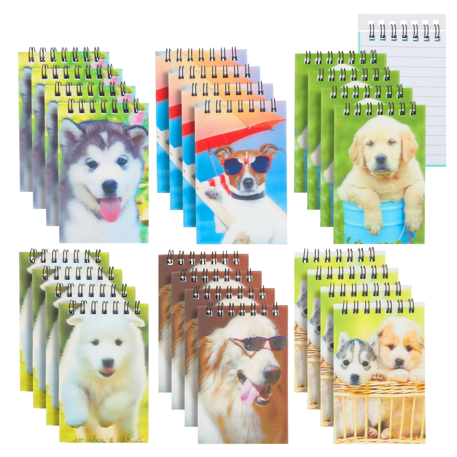 Spiral Notepad – 24-Pack Top Spiral-Bound Notebooks, Bulk Mini Spiral ... Spiral Notepad – 24-Pack Top Spiral-Bound Notebooks, Bulk Mini Spiral ...
