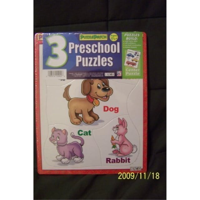 Puzzle Patch 6 Pieces Preschool Puzzles - Walmart.com