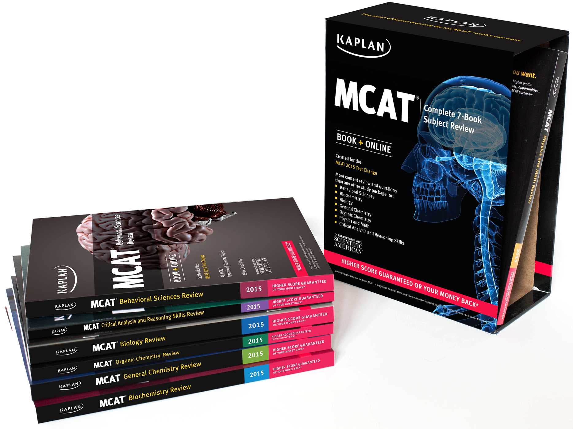 Kaplan MCAT Complete 7 Book Subject Review Created For MCAT 2015 