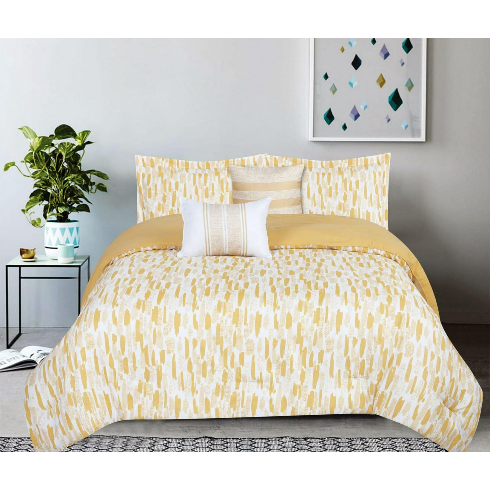 Click here for Johnson Home 5-Pieces Polyester Printed Comforter... prices