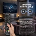 V6 Plus Bluetooth Voice Remote Control Replacement with Backlight ...